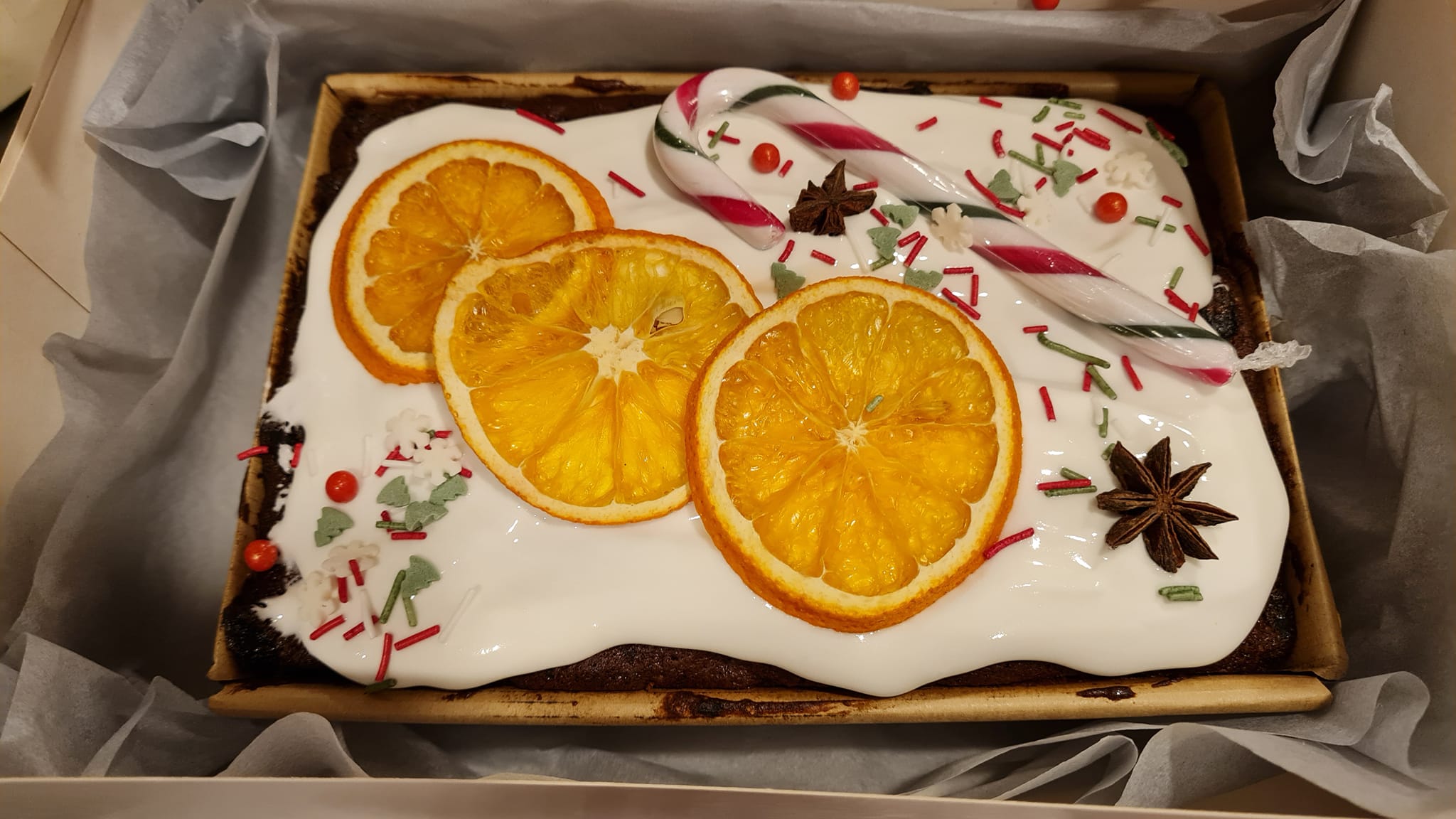 Kalėdinis brandintas pyragas, 500g