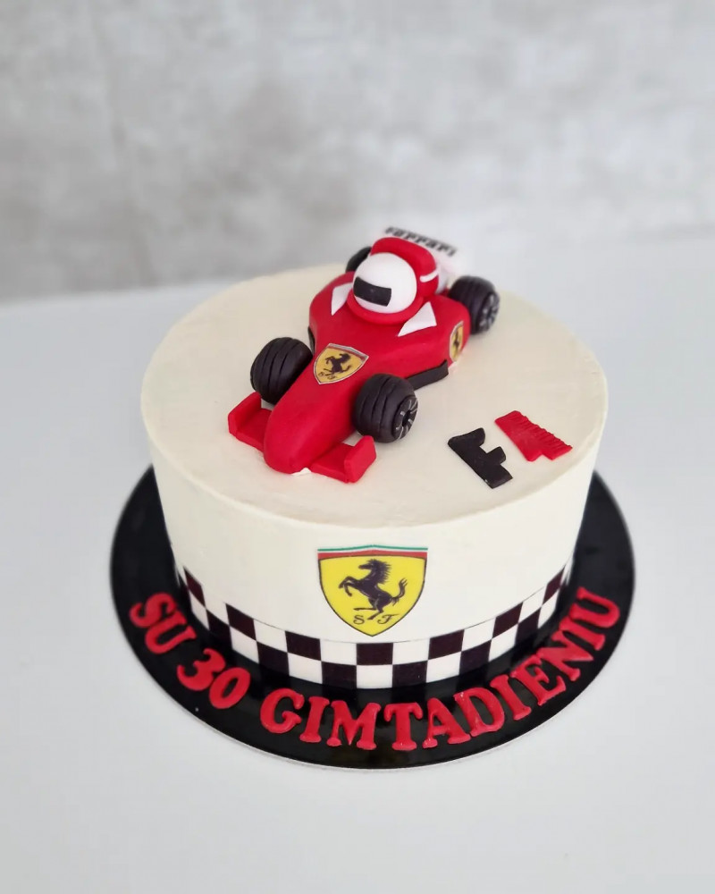 Gimtadienio tortas "Formulė"