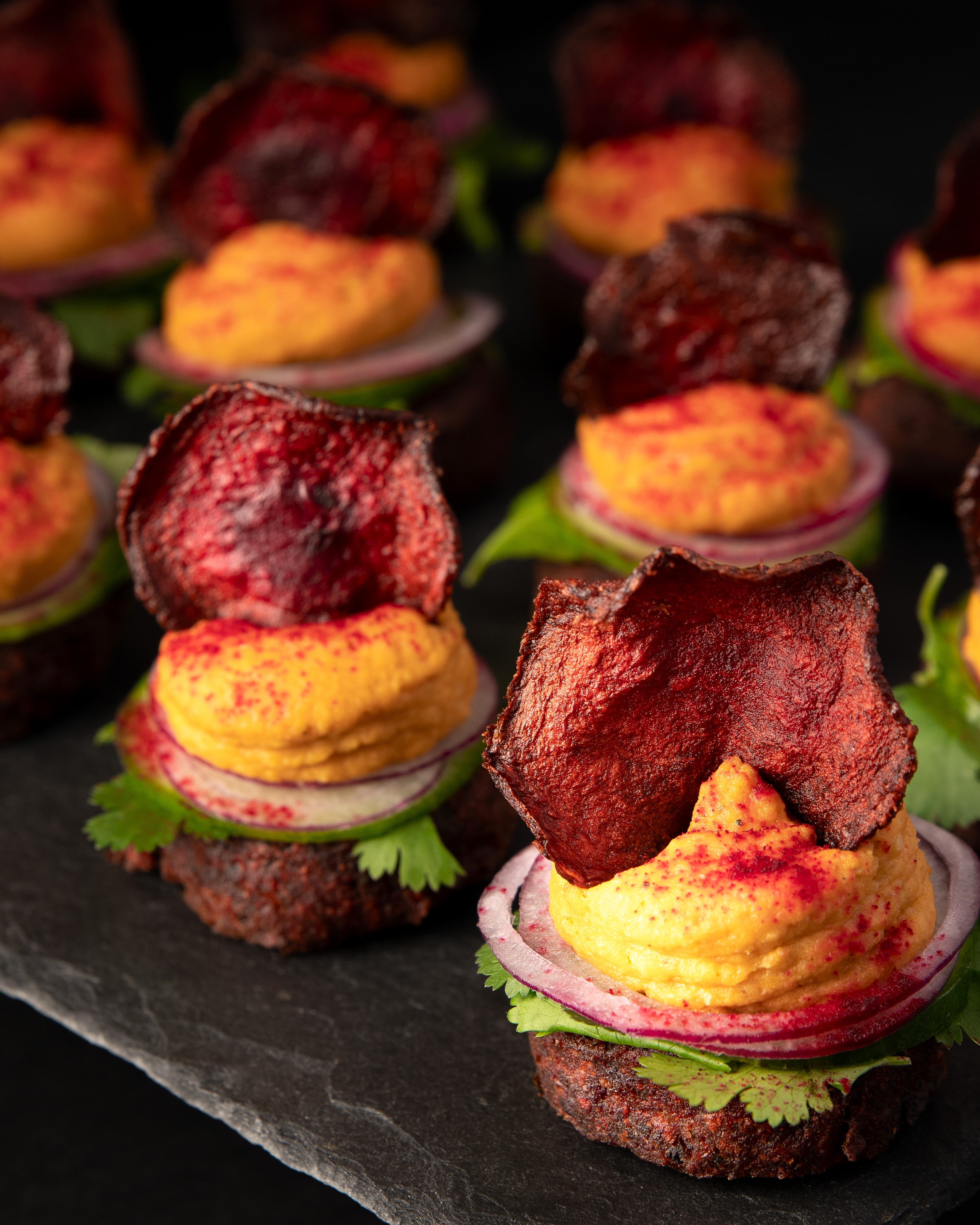 Burokėlių falafeliai su kalendra, 20 vnt