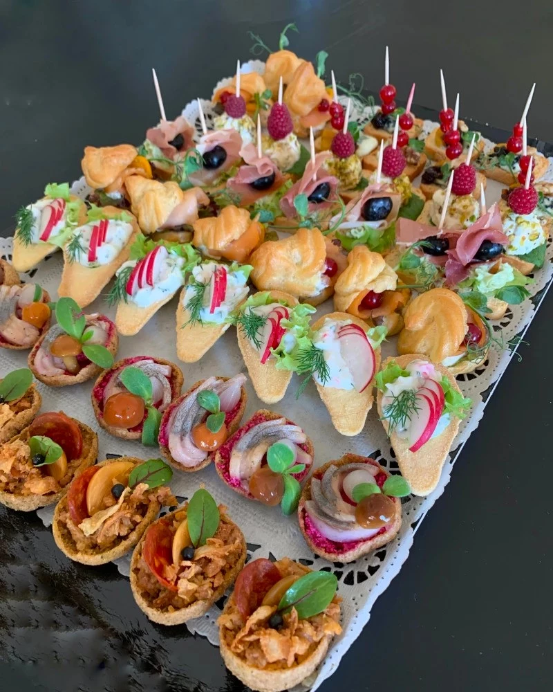 Vieno kąsnio užkandžiai, 50 vnt Nr.1