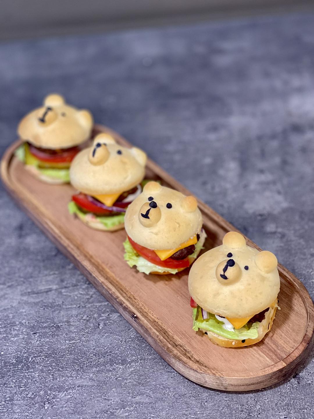 Mini TEDDY burgeriukai